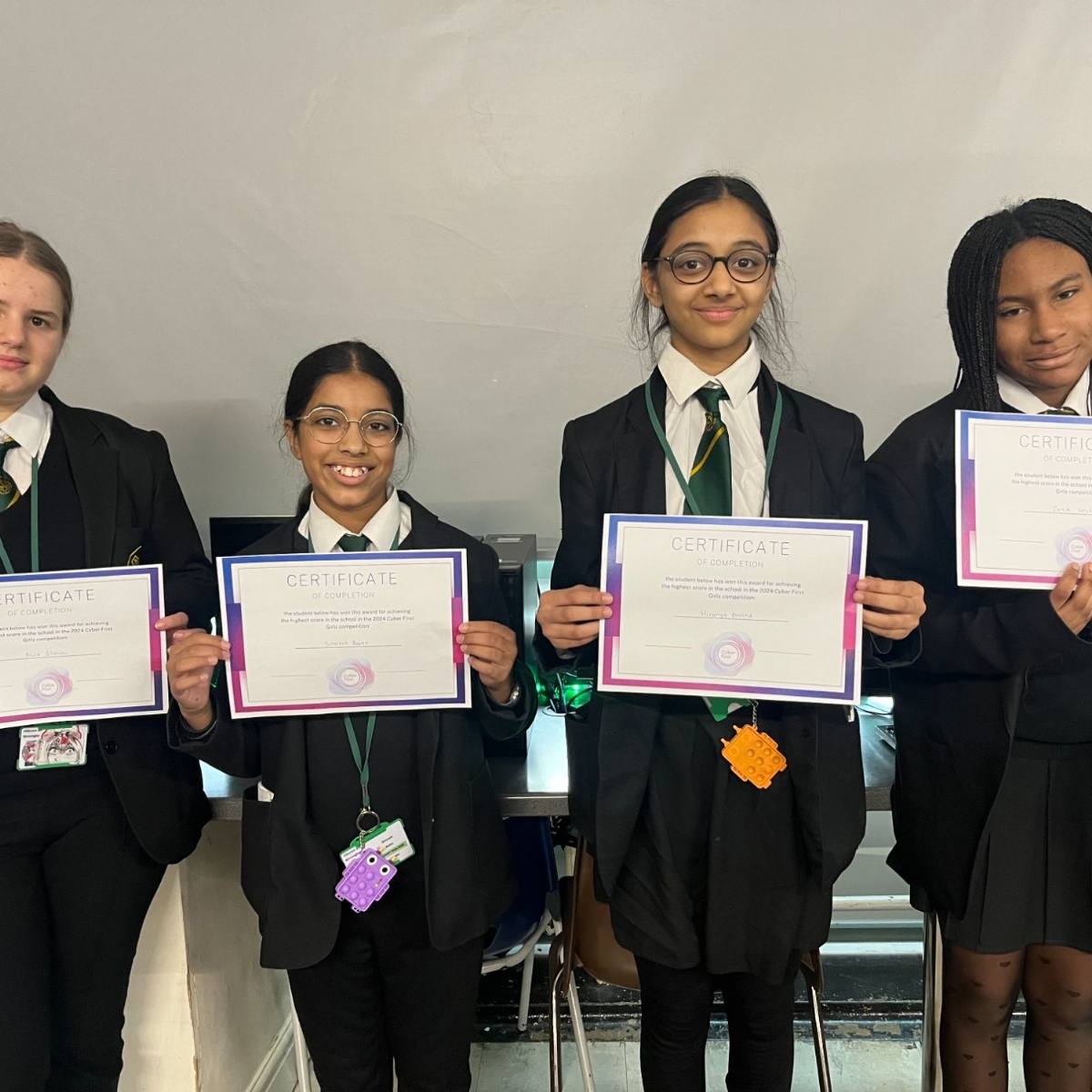 Hillcrest School & Sixth Form Centre - CyberFirst Winners 2024